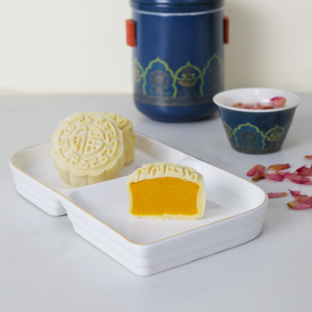 Mini Snowskin Mooncake - Pumpkin – Pastry Mart Singapore