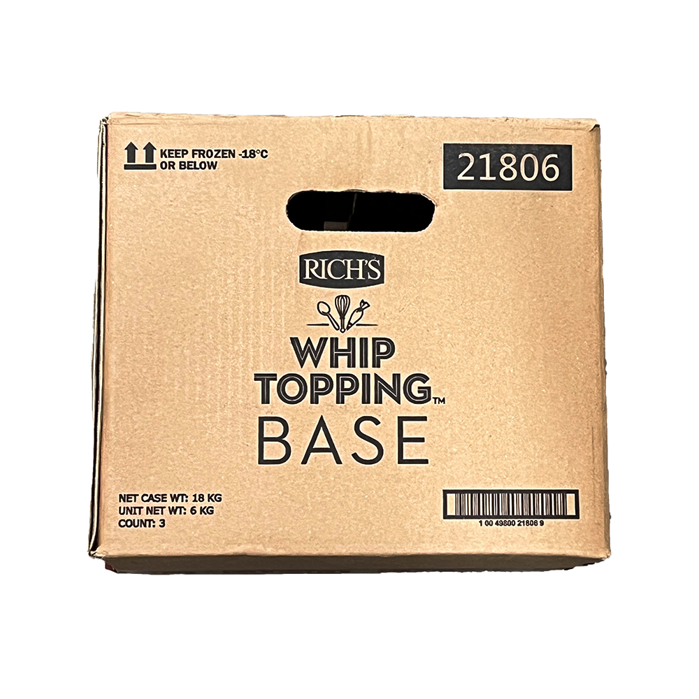 Rich’s Whip Topping Base – 6 kg – Pastry Mart Singapore