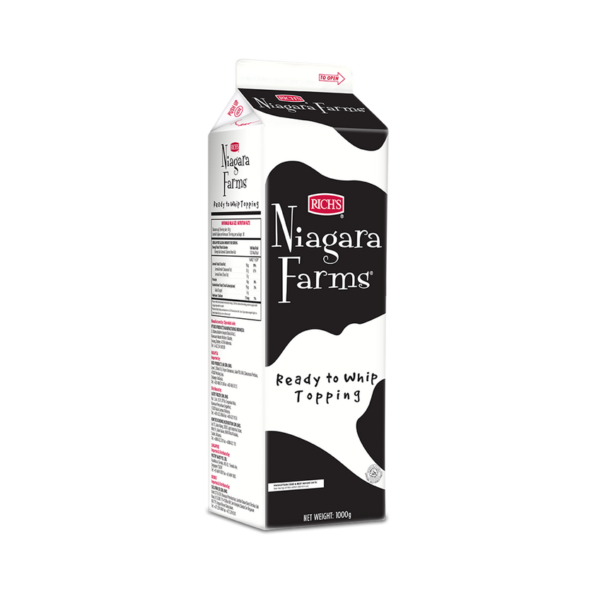 Rich’s Niagara Farms Whipped Topping Cream – 1 kg – Pastry Mart Singapore