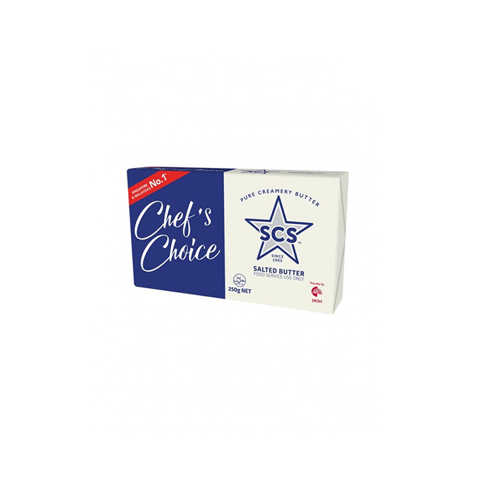 SCS Chef Choice Butter Block - Salted 250g – Pastry Mart Singapore