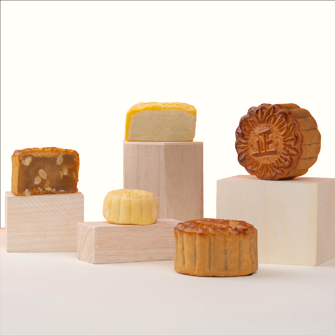 Baked Big Mooncake (4pcs/Box) – Pastry Mart Singapore